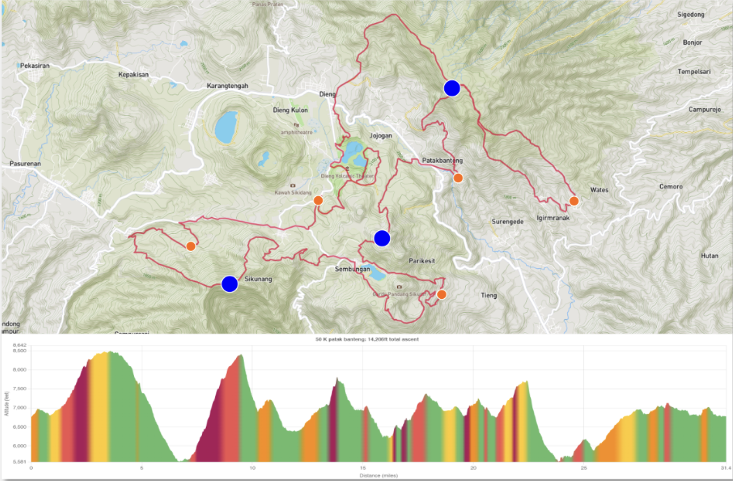 22/09 - Dieng Trail Run (INA) — Asia Trail Master