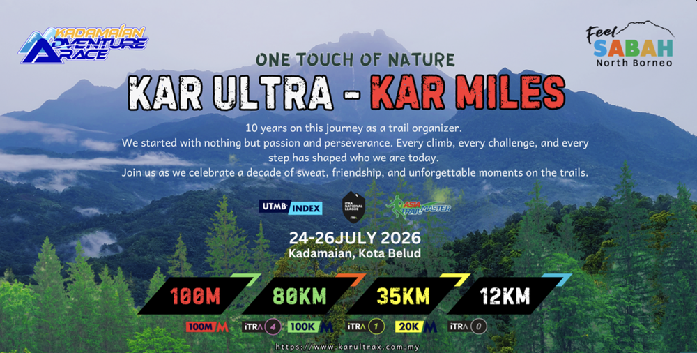 KAR goes 100 Miles and 80km on 24-26 July — Asia Trail Master