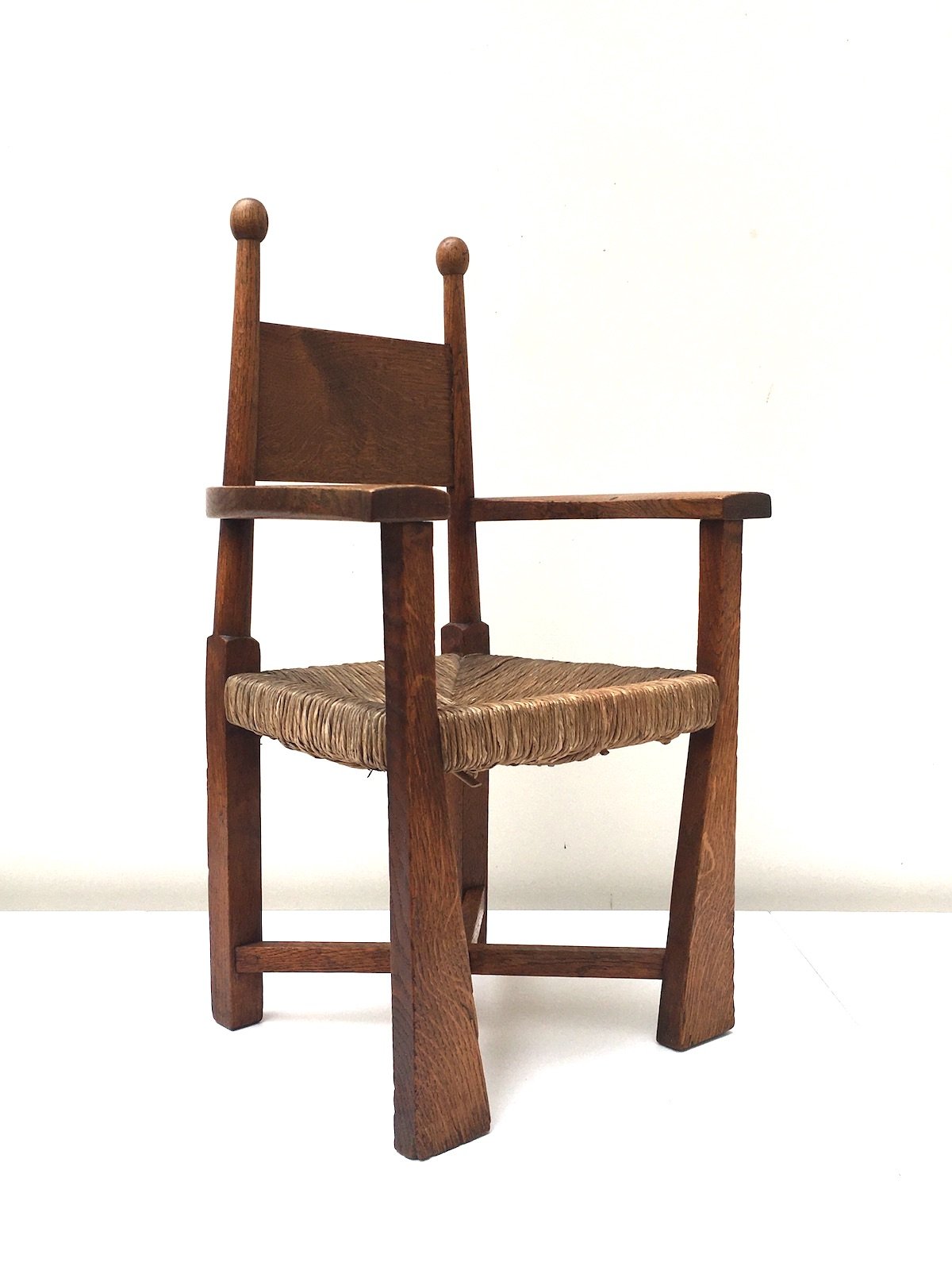 William Birch Arts and Crafts oak child's chair for Liberty and Co ...