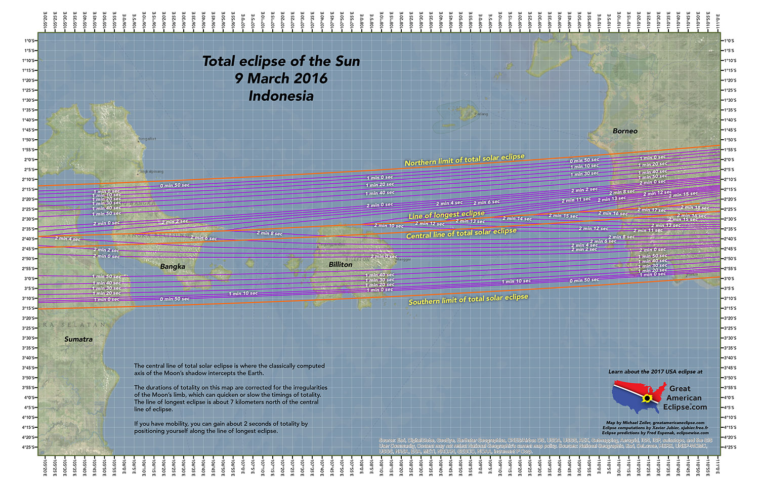 March 9, 2016 Total Solar Eclipse — Great American Eclipse