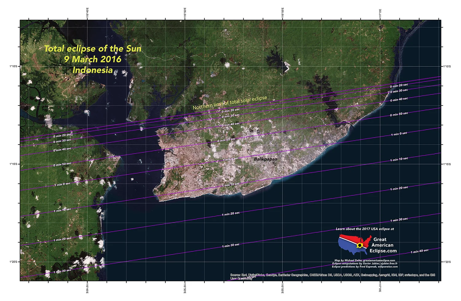 March 9, 2016 Total Solar Eclipse — Great American Eclipse