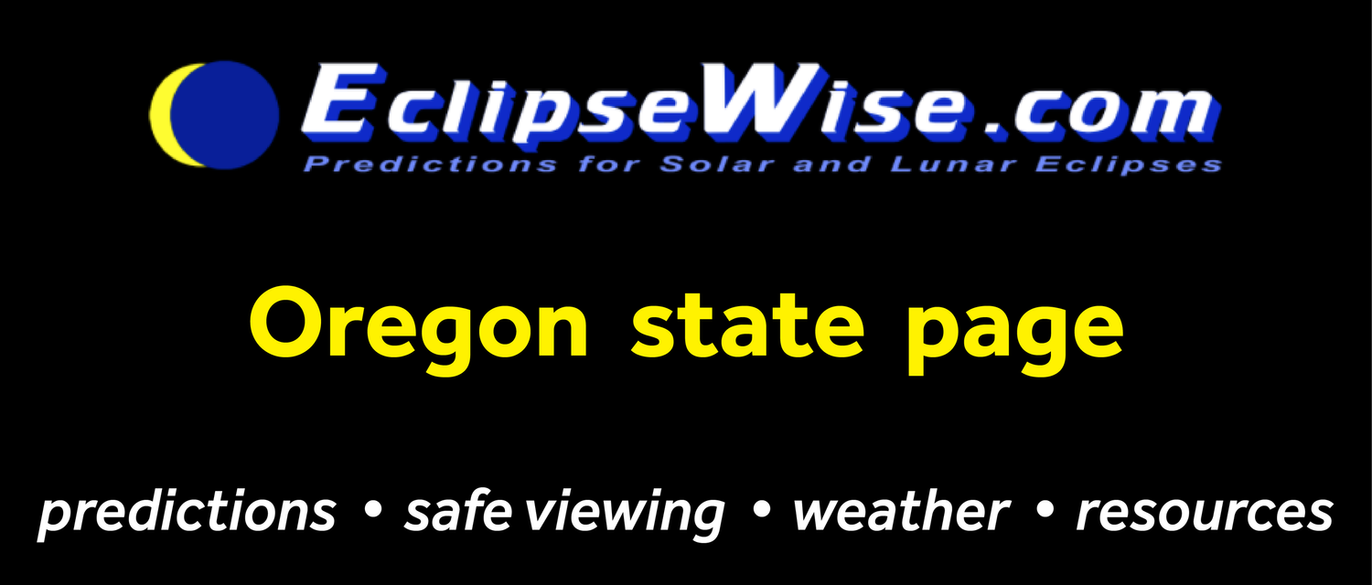 Oregon eclipse — Great American Eclipse
