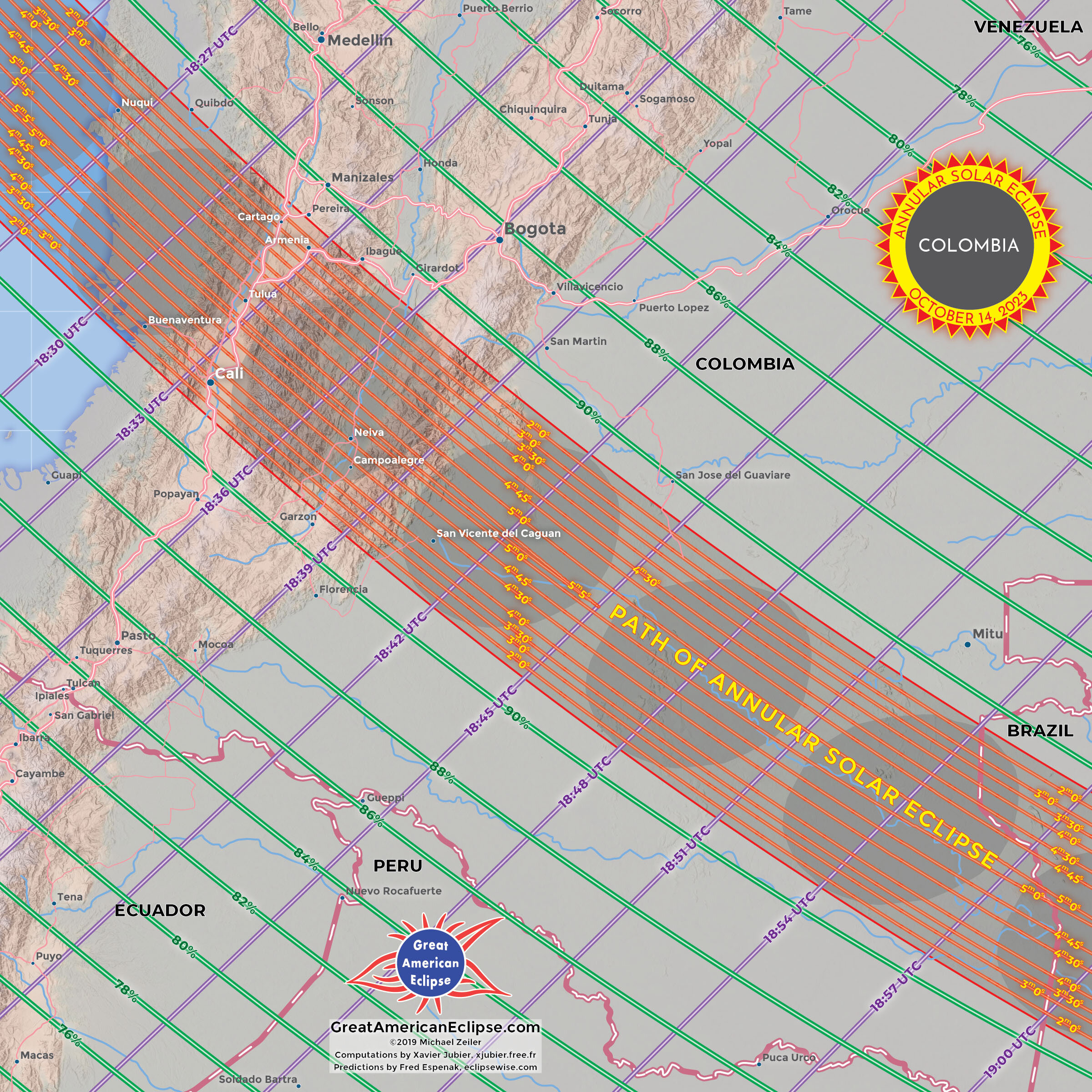 October 14, 2023 Annular Solar Eclipse — Great American Eclipse