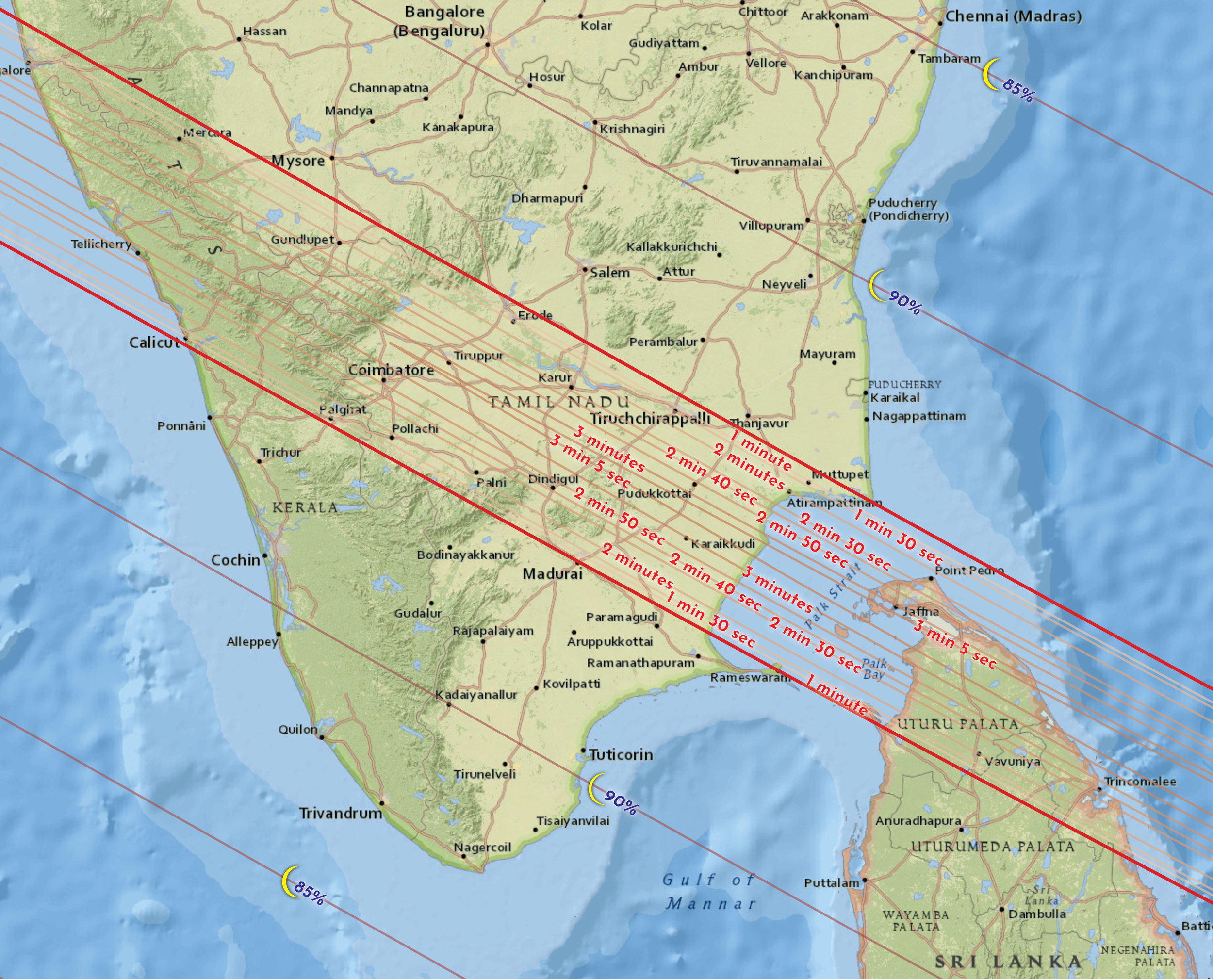 2019 Dec 26 Total Solar Eclipse — Great American Eclipse