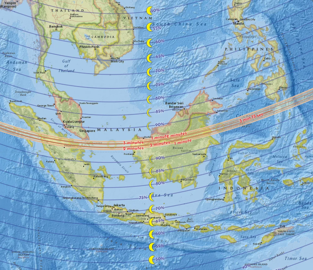 2019 Dec 26 Total Solar Eclipse — Great American Eclipse