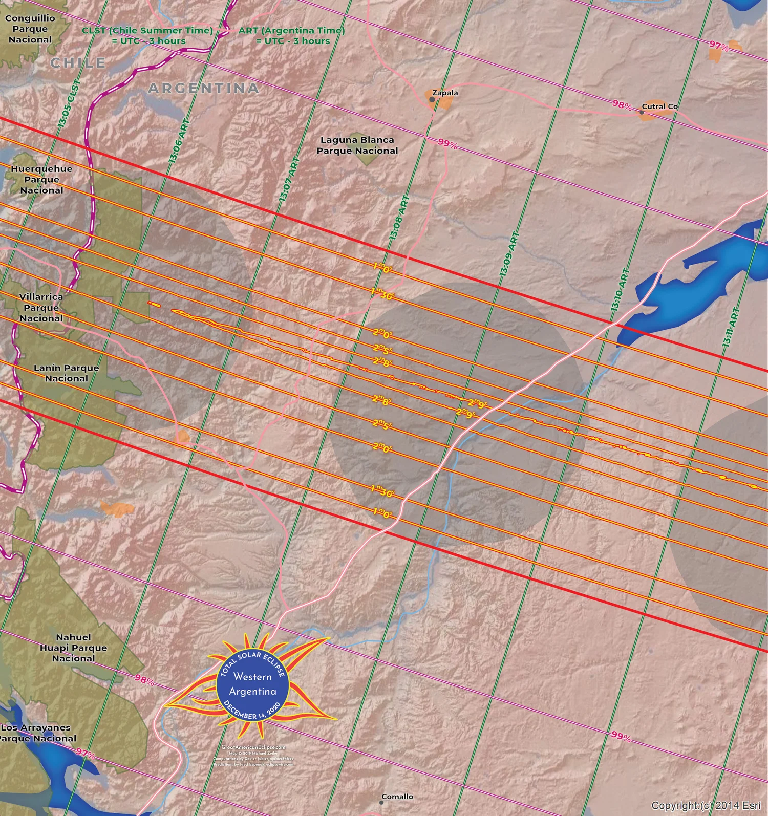 2020 Dec 14 Total Solar Eclipse — Great American Eclipse