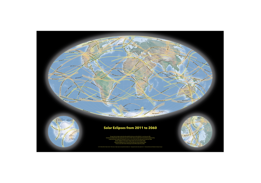 Eclipse Maps and Globe — Great American Eclipse