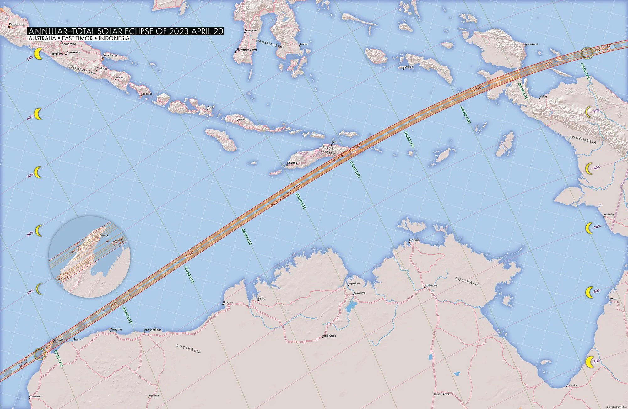 April 20, 2023 eclipse — Great American Eclipse