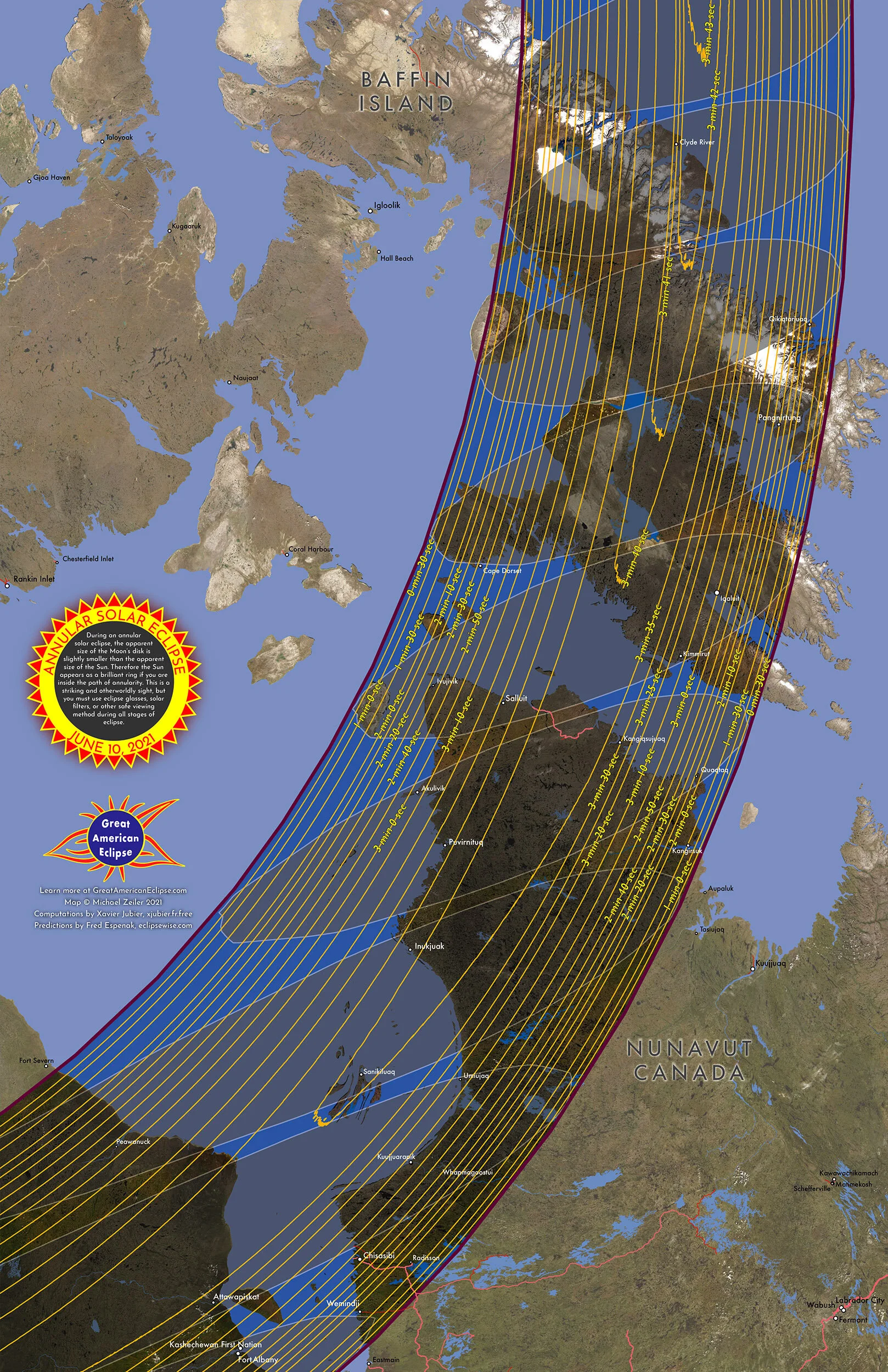 2021 Jun 10 Annular Solar Eclipse — Great American Eclipse