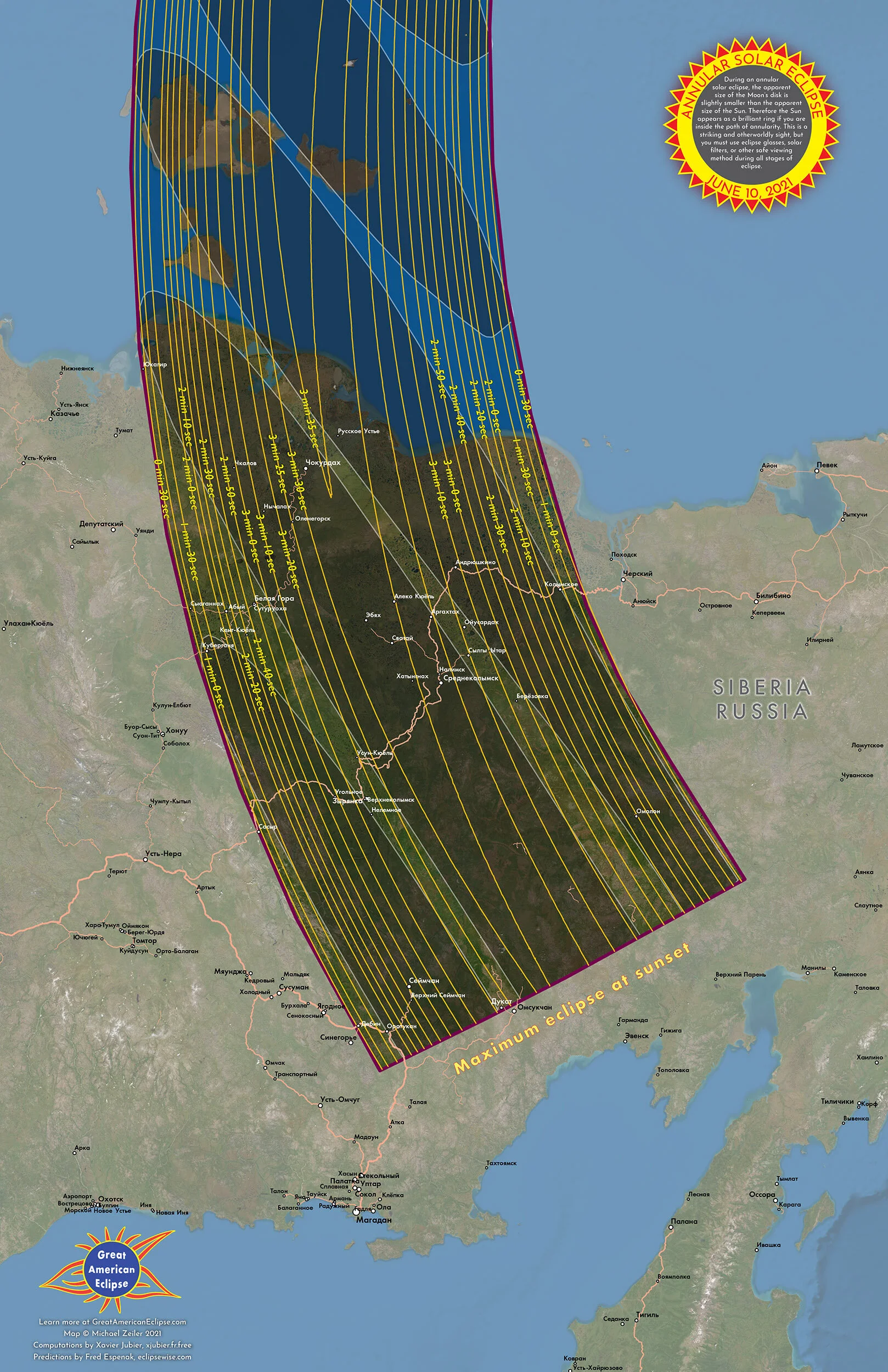 2021 Jun 10 Annular Solar Eclipse — Great American Eclipse