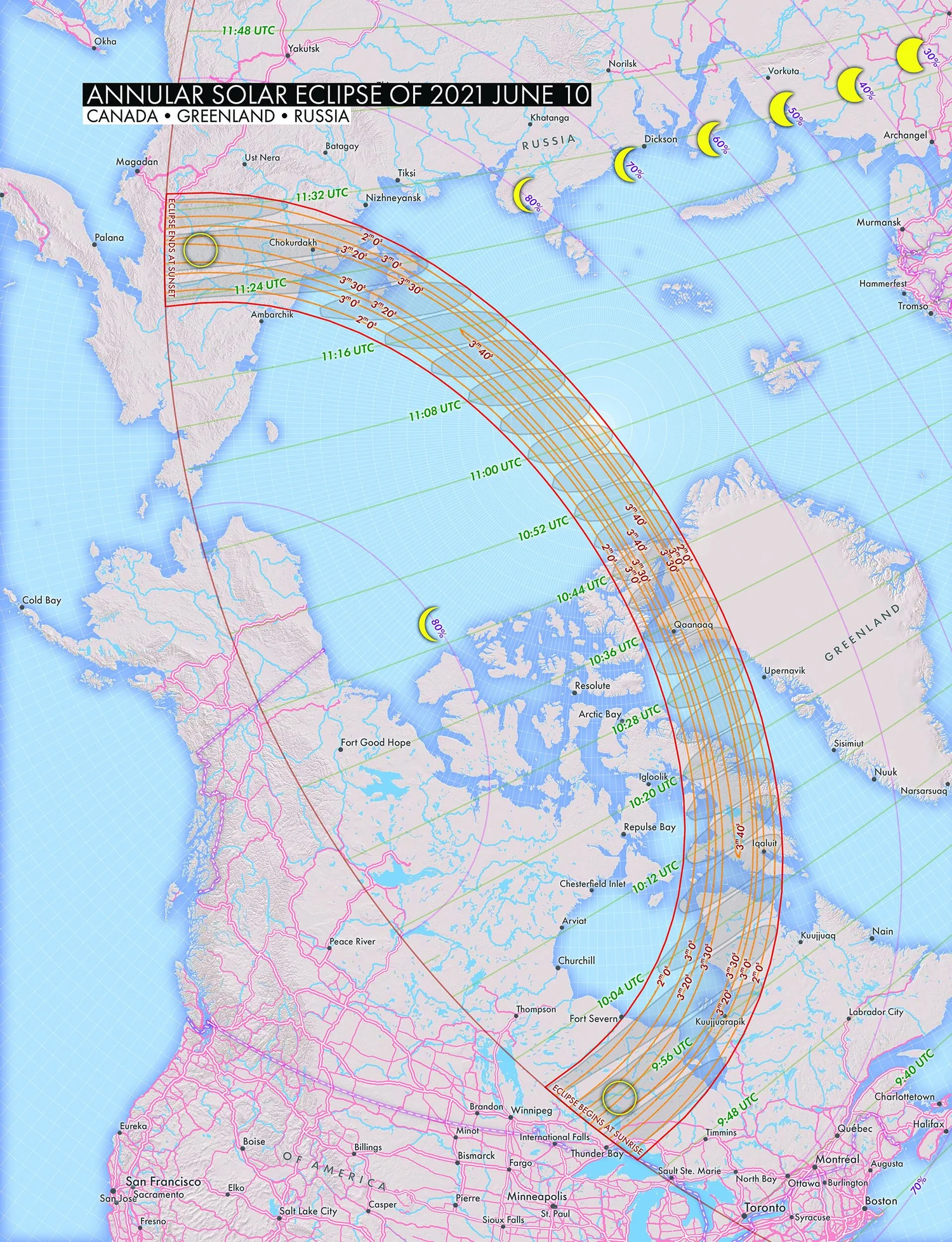 2021 Jun 10 Annular Solar Eclipse — Great American Eclipse
