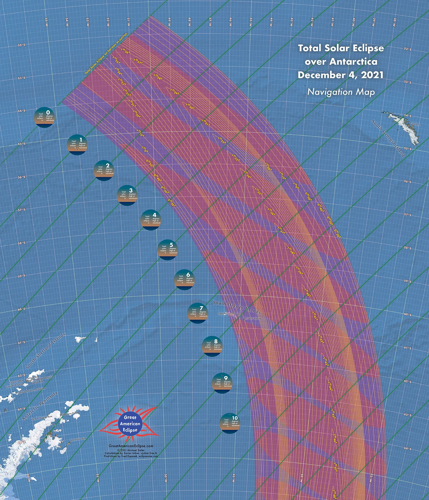2021 Dec 4 Total Solar Eclipse — Great American Eclipse