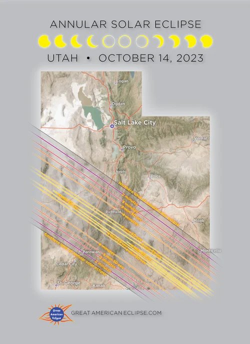 October 14, 2023 Annular Solar Eclipse — Great American Eclipse