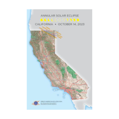 Eclipse maps and posters — Great American Eclipse
