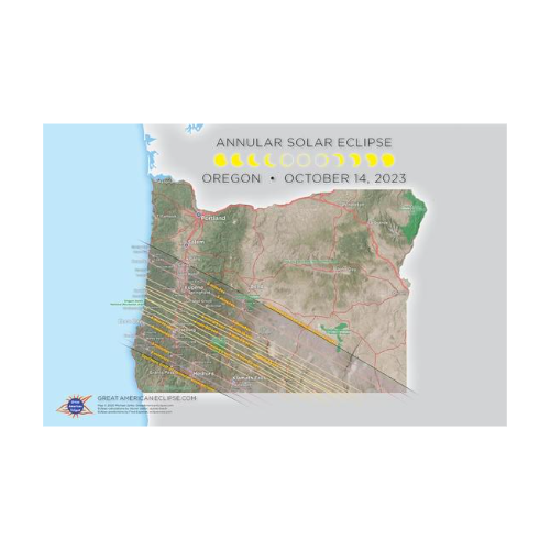 Eclipse maps and posters — Great American Eclipse