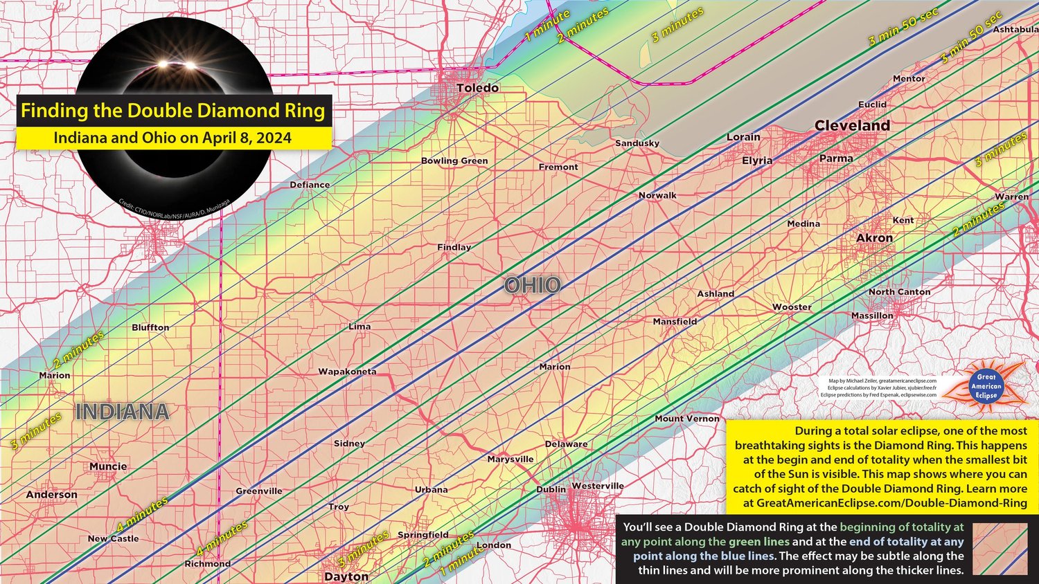 Double Diamond Ring — Great American Eclipse
