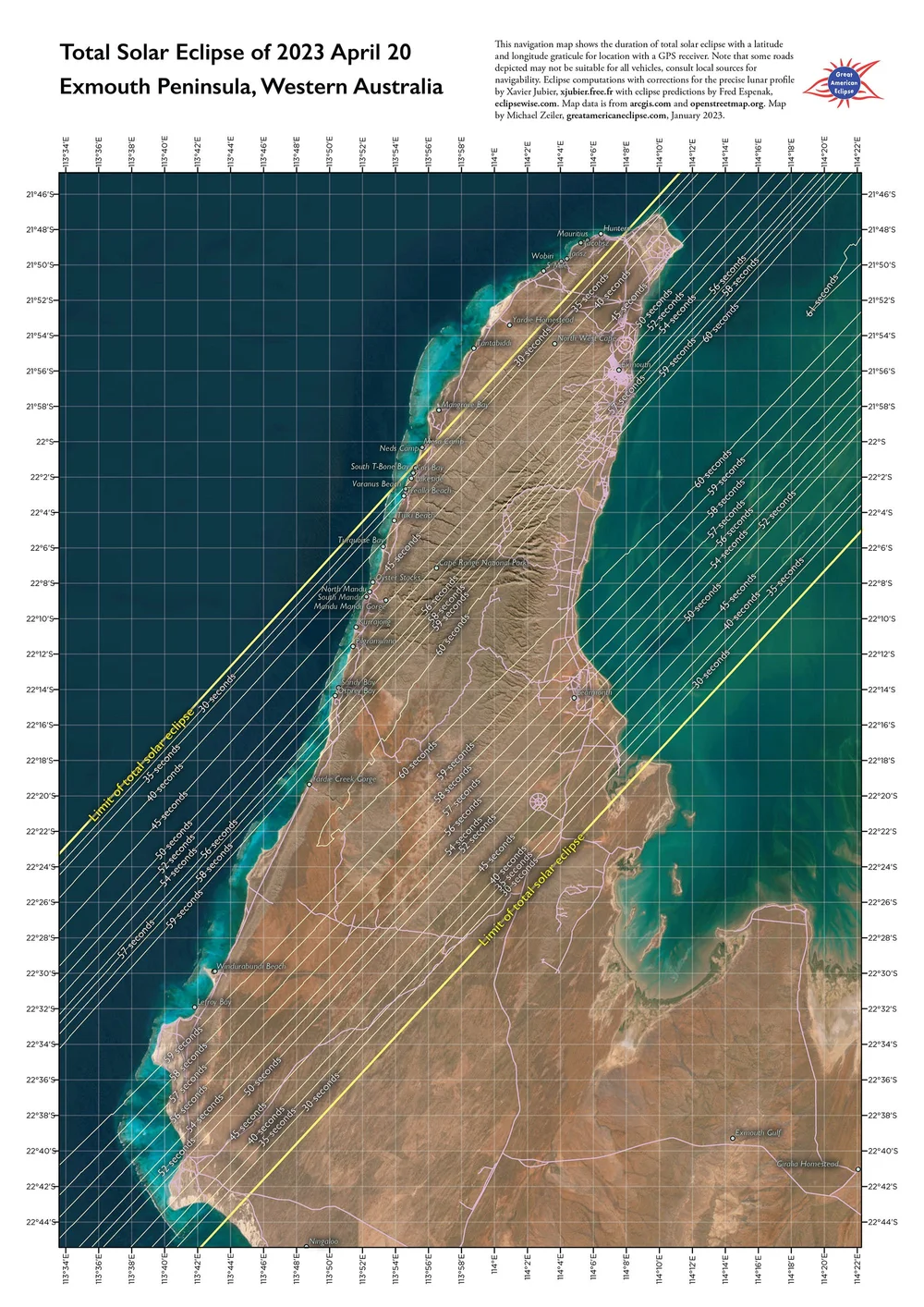 April 20, 2023 eclipse — Great American Eclipse