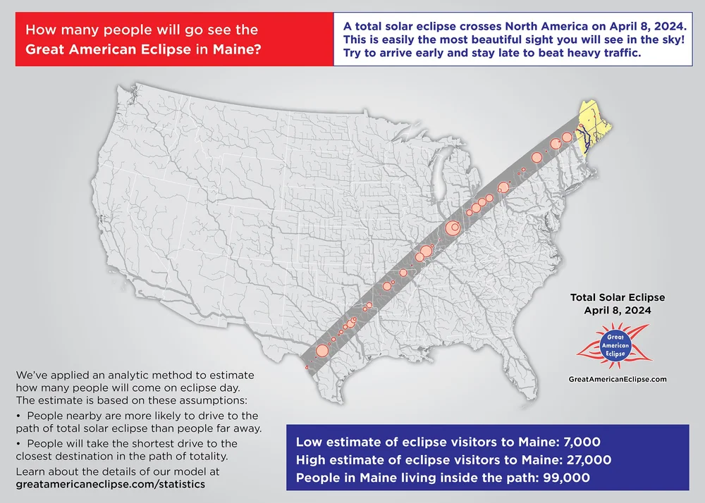 Total Solar Eclipse 2024 Maine — Great American Eclipse