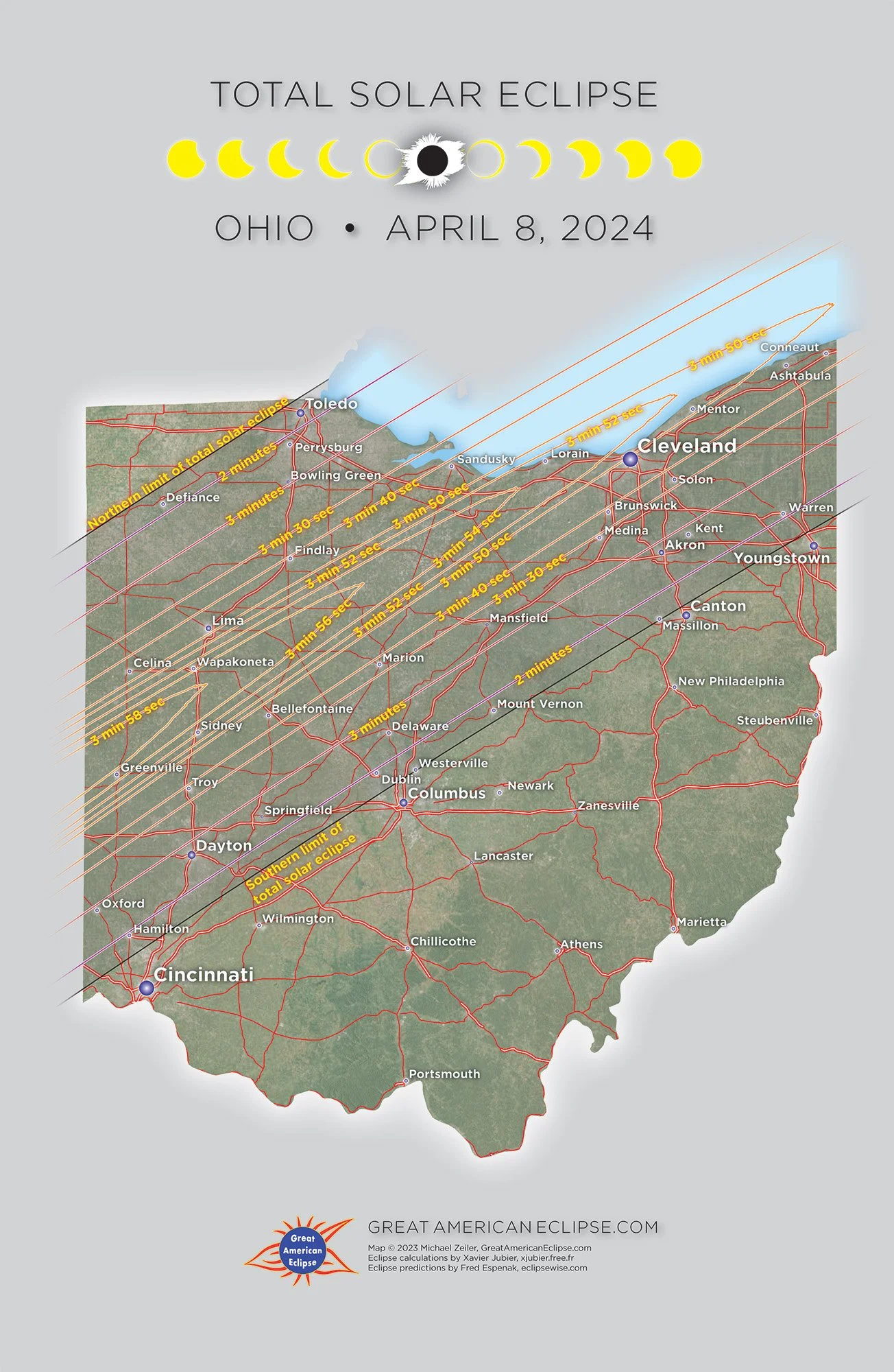 2024 Eclipse Path Ohio Anabel Magdaia