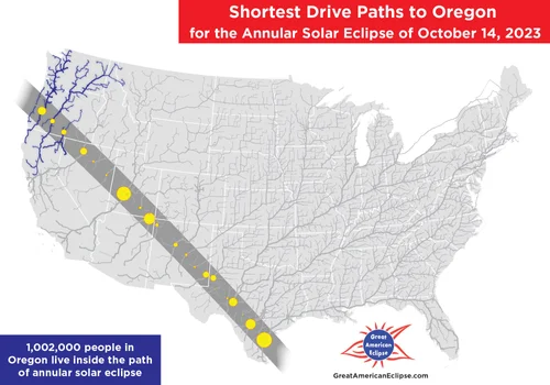 Annular eclipse 2023 Oregon — Great American Eclipse