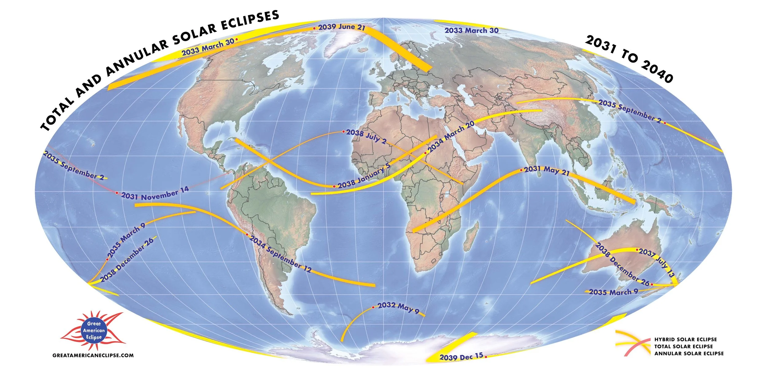 Solar eclipses of the 21st century — Great American Eclipse