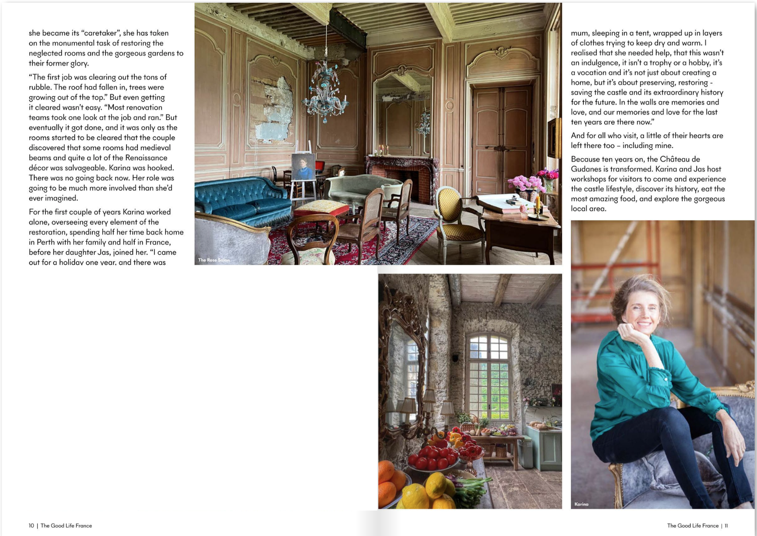 The Good Life France Magazine — Château de Gudanes