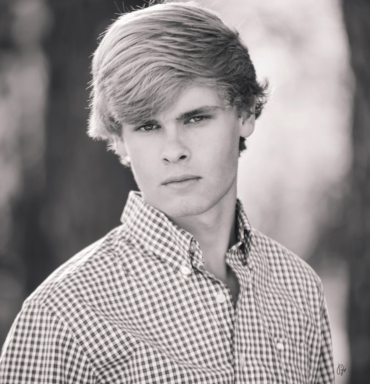 Chas, Senior Session, HCHS, Senior — John Pyle