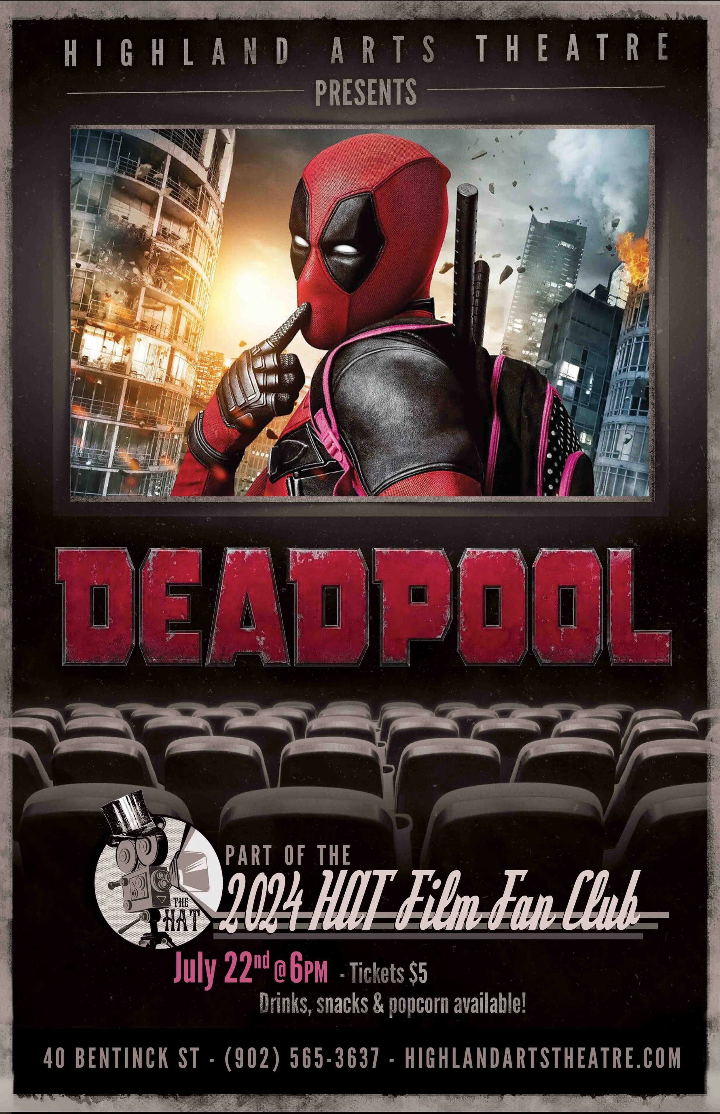 HAT Film Fan Club — HIGHLAND ARTS THEATRE