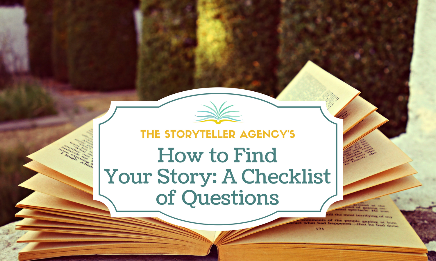 How to Find Your Story: A Checklist of Questions — The Storyteller Agency