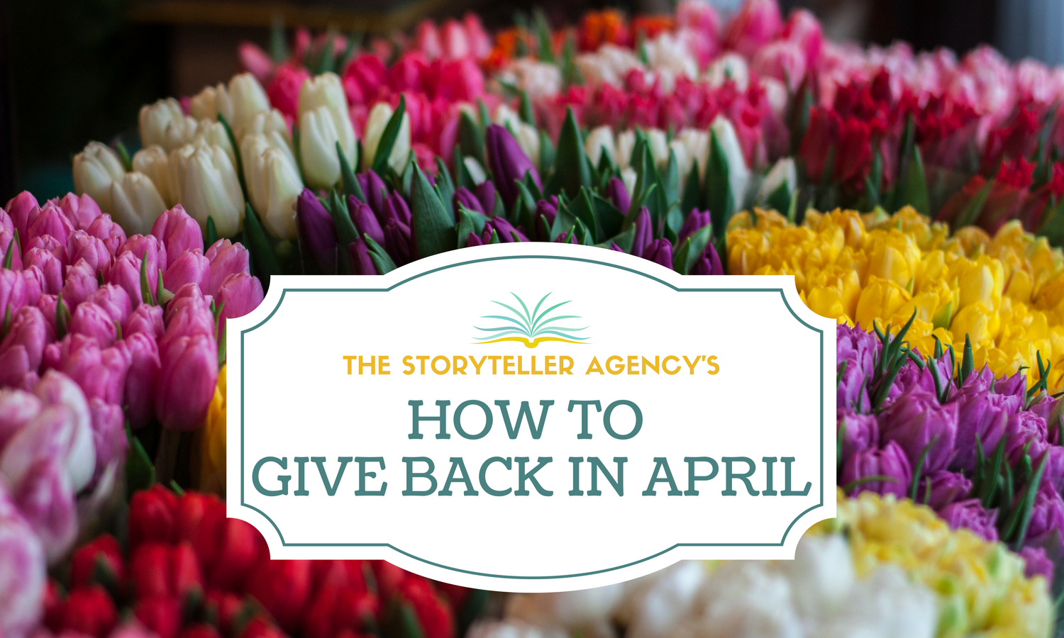 How to Give Back in April — The Storyteller Agency