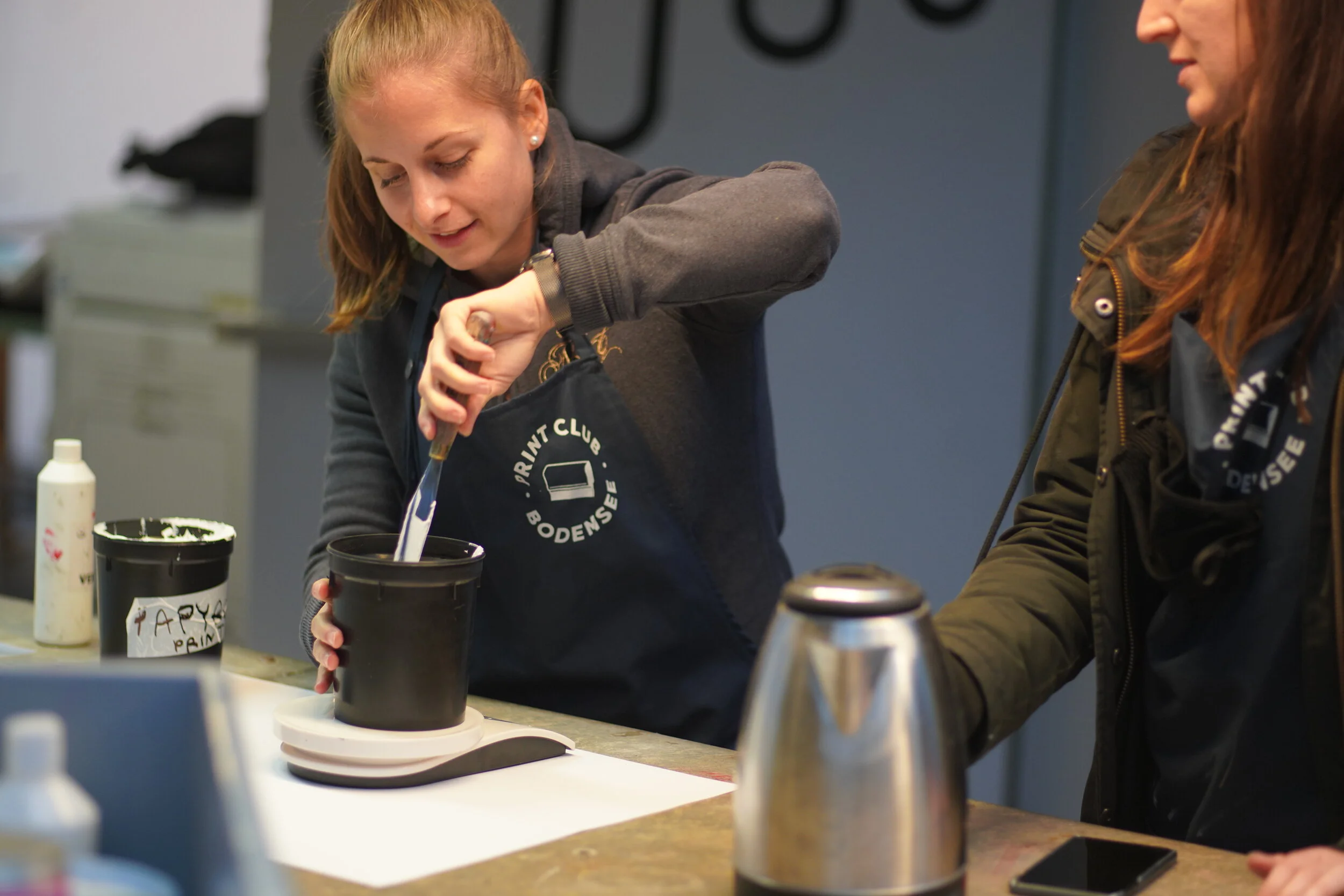 *Aktuell* Siebdruck Workshop — Ursula Hitz