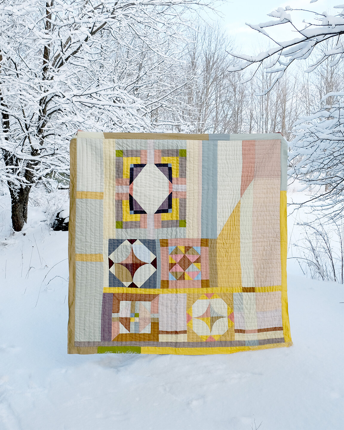 Day Quilt - Yellow — THOMPSON STREET STUDIO