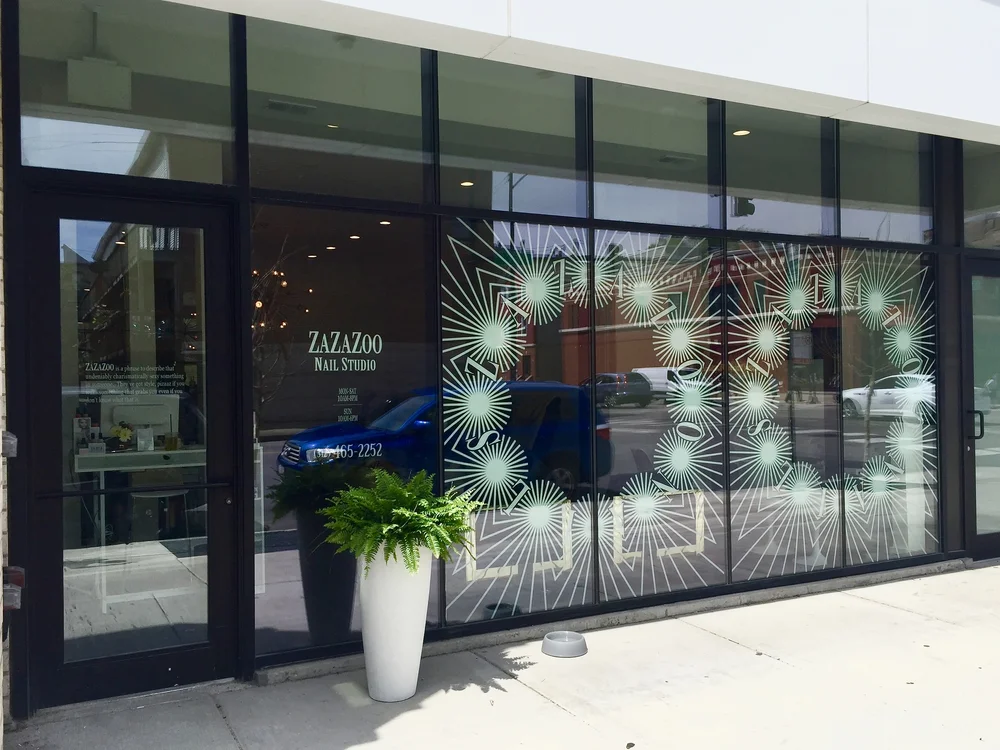 Nail Salon Window