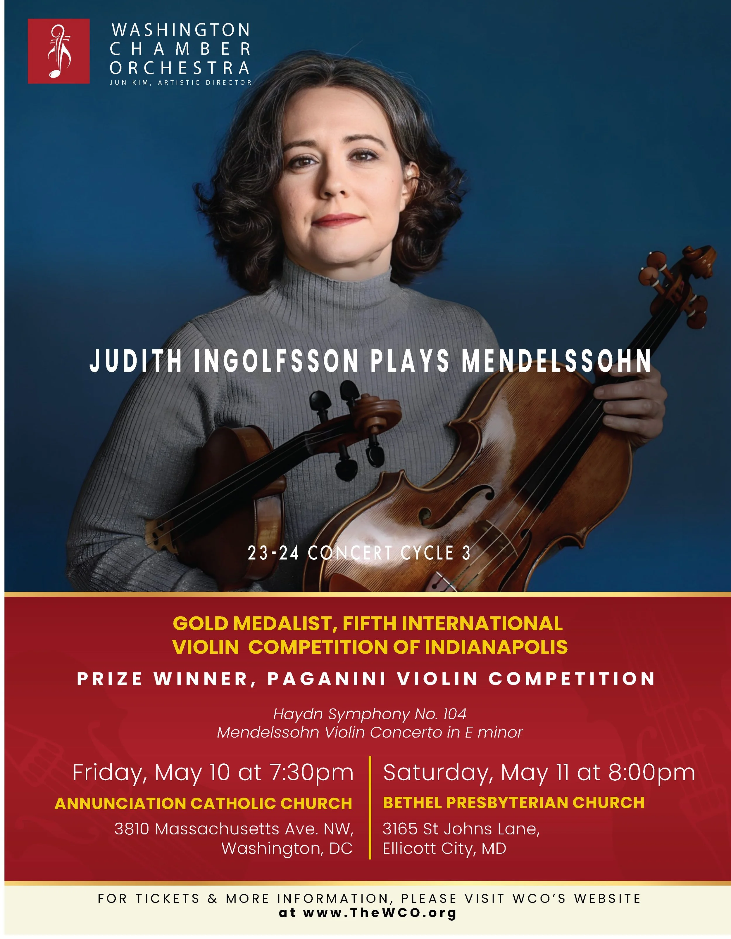 The WASHINGTON CHAMBER ORCHESTRA