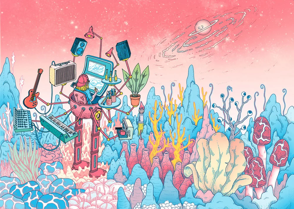 Andrew Rae's Illustrations Satirically Critique The Contemporary ...