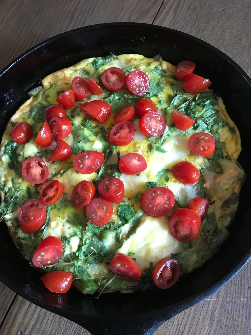 Spring Vegetable Frittata — Good Food Makes Me Happy!