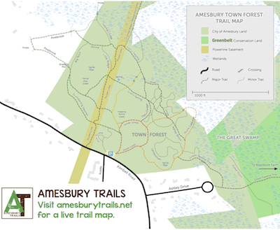 Amesbury Trails - Amesbury Town Forest