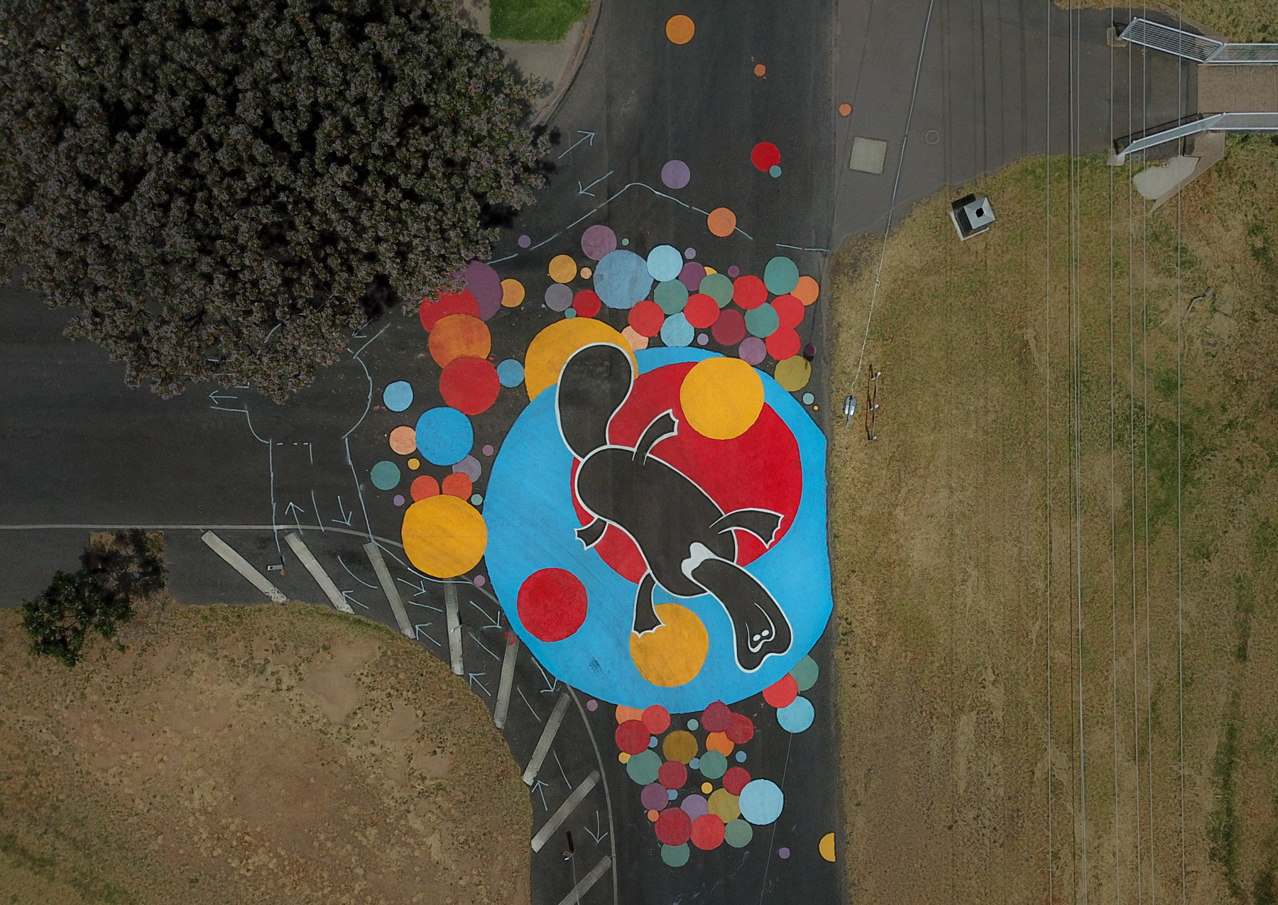 Pop Up Park Community Painting — Nacho Station