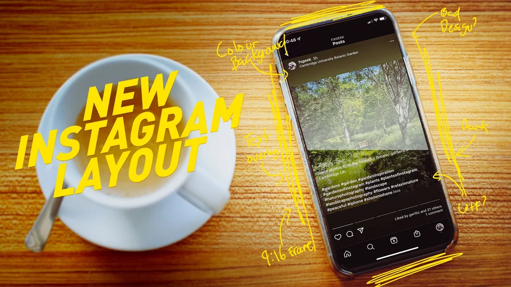 Instagram Layout Iphone