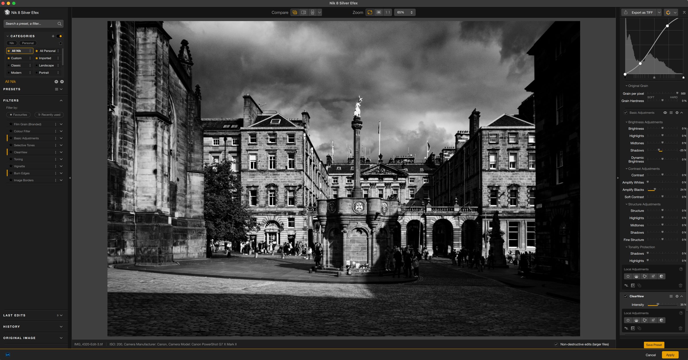 Some Quick Tips for Nik Silver Efex 8 — Thomas Fitzgerald Photography