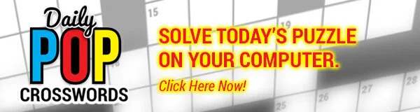 DailyPOP Crosswords — PuzzleNation