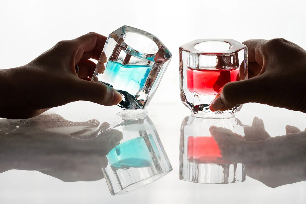 ICE SHOT GLASS — Custom Cocktail Ice Cubes | Ice Modern
