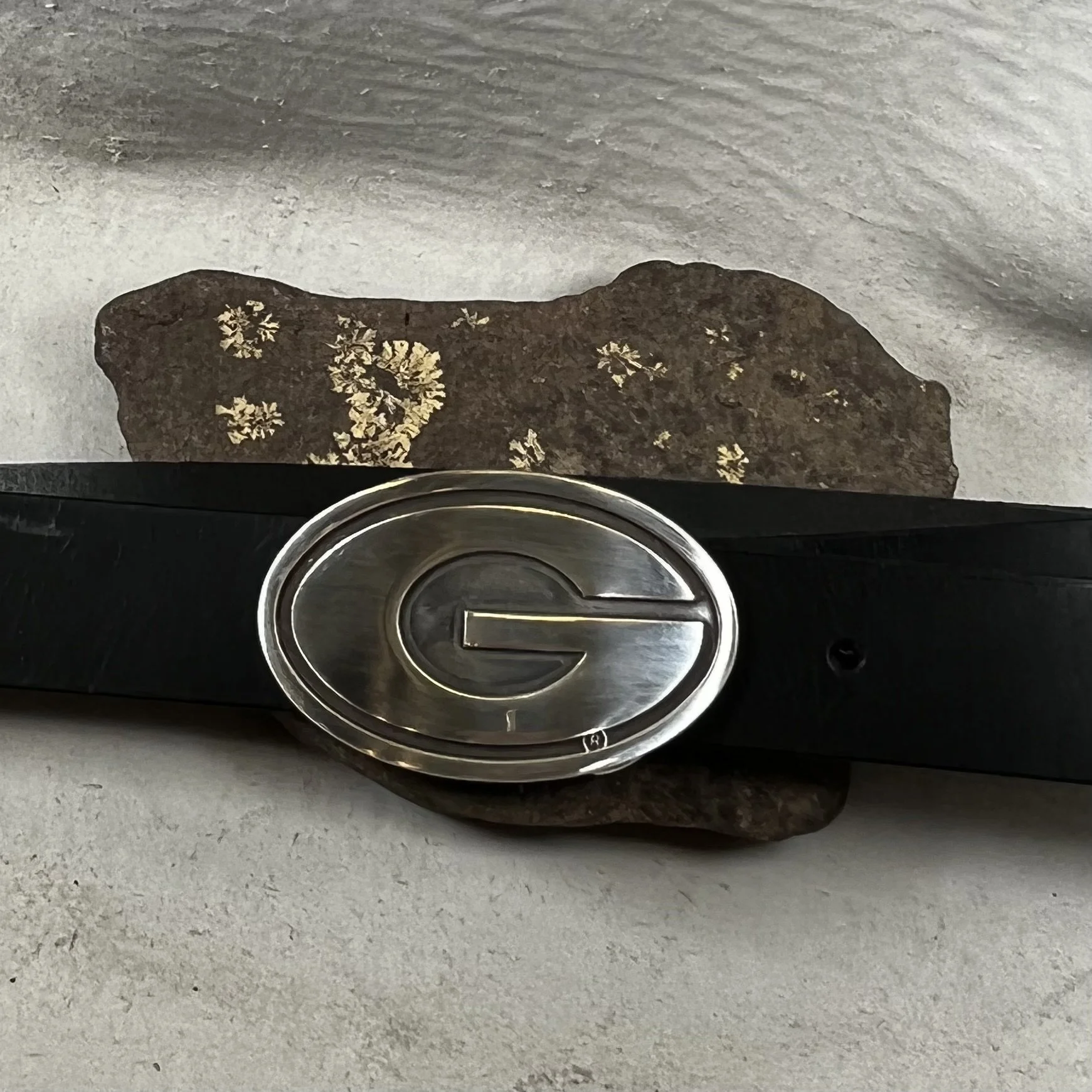 Genuine Limited Edition UGA Belt Buckle — Masada Leather