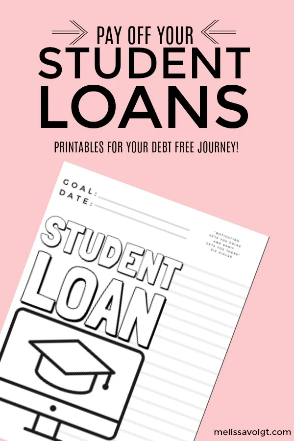 Office Student Loans Debt Tracker Home & Living Office & School ...