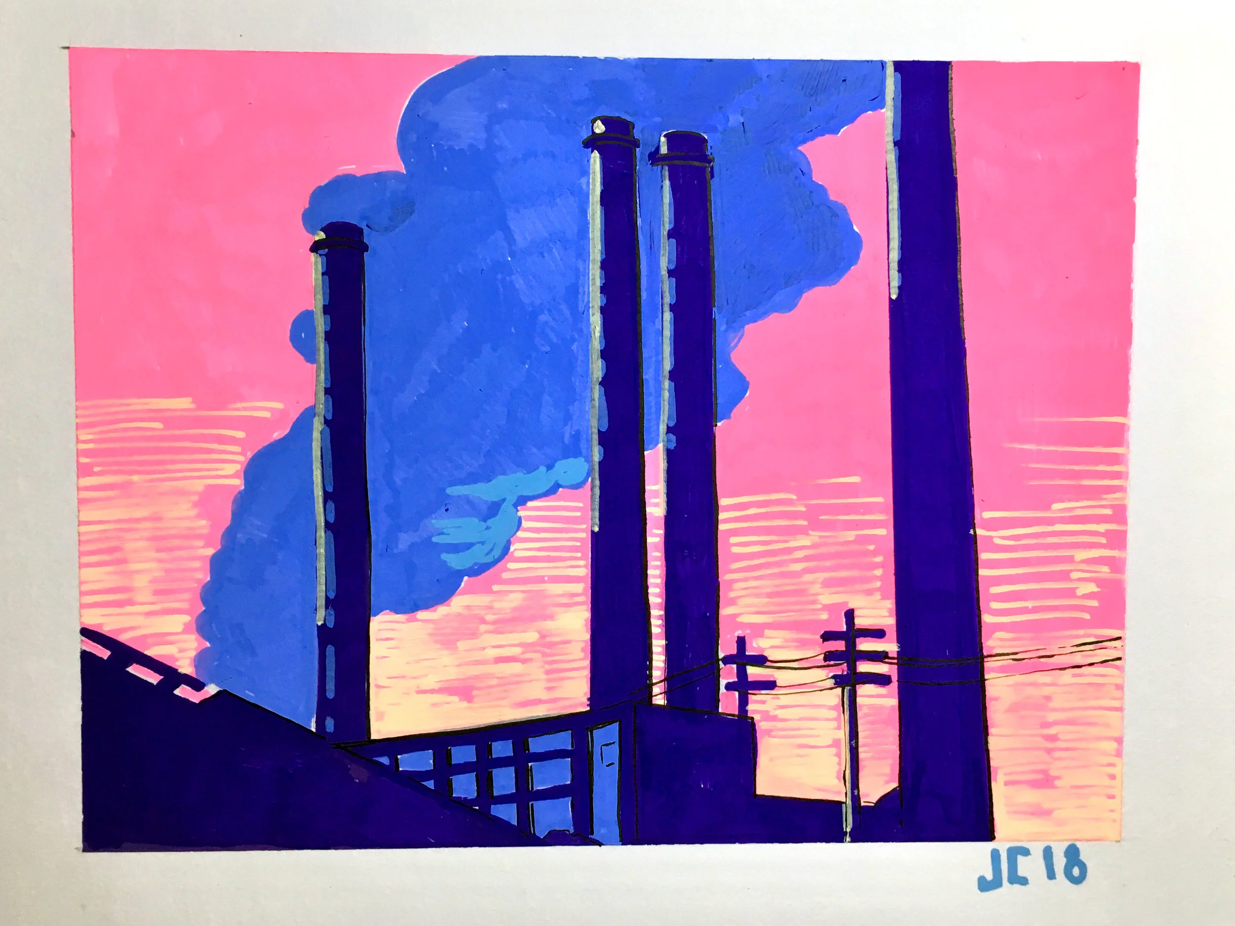 Psychedelic Ozu — Art by Jonathan Crow