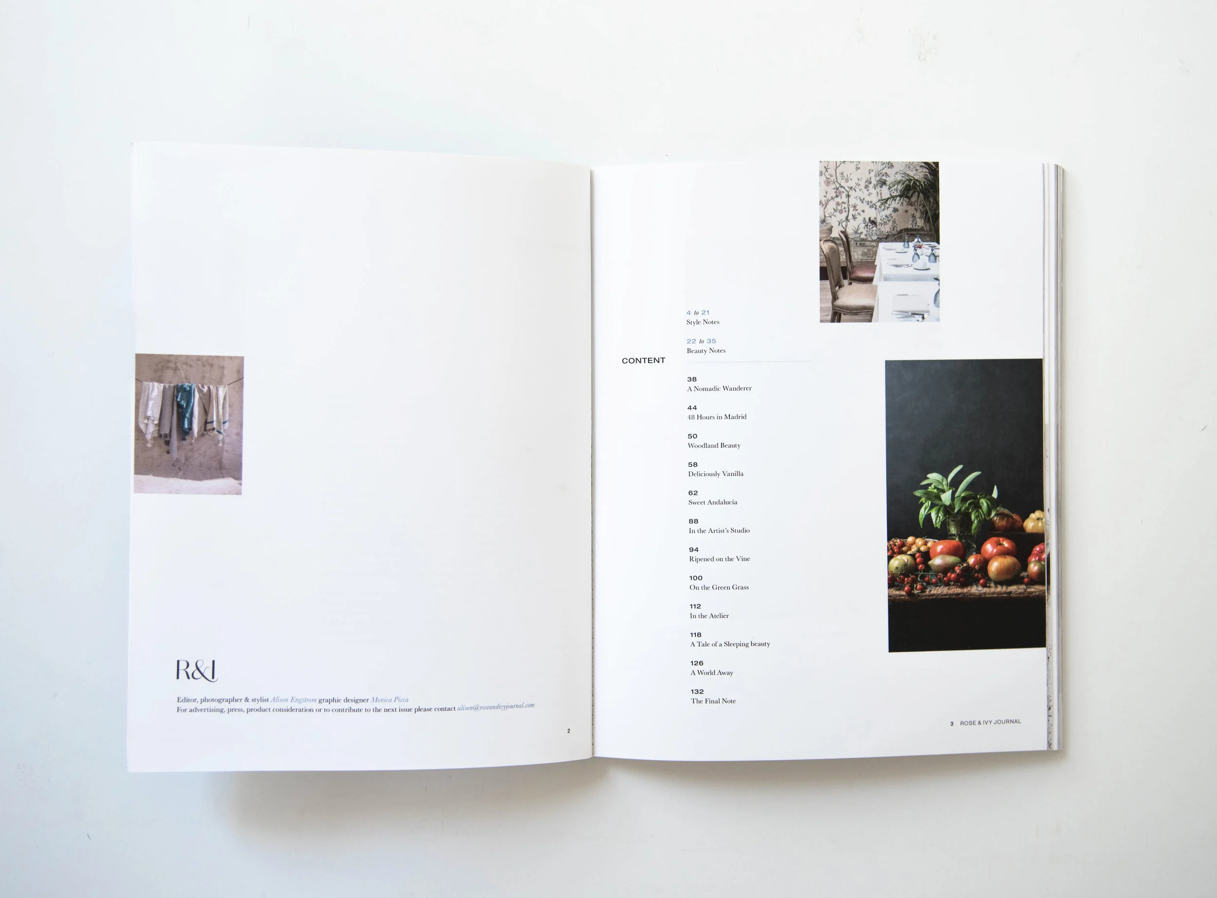 ROSE & IVY Journal Issue No. 06 Now in Print! — Rose & Ivy