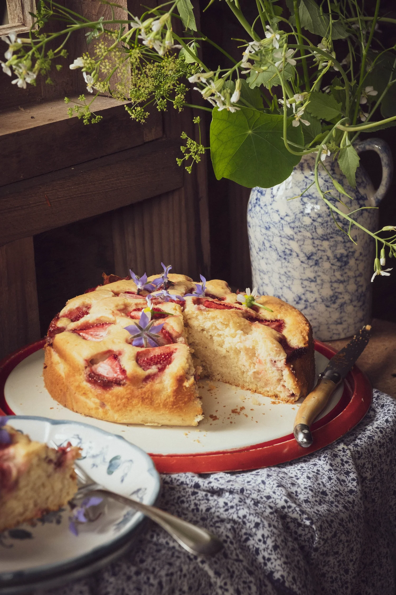 Cook the Book | Old-Fashioned Strawberry Cake From 'Sweet Enough' by ...