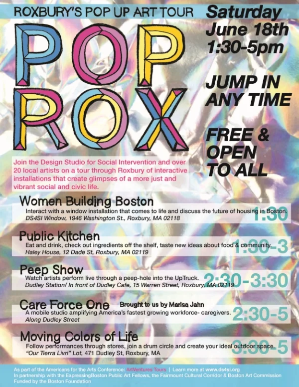 Pop Art Event Poster