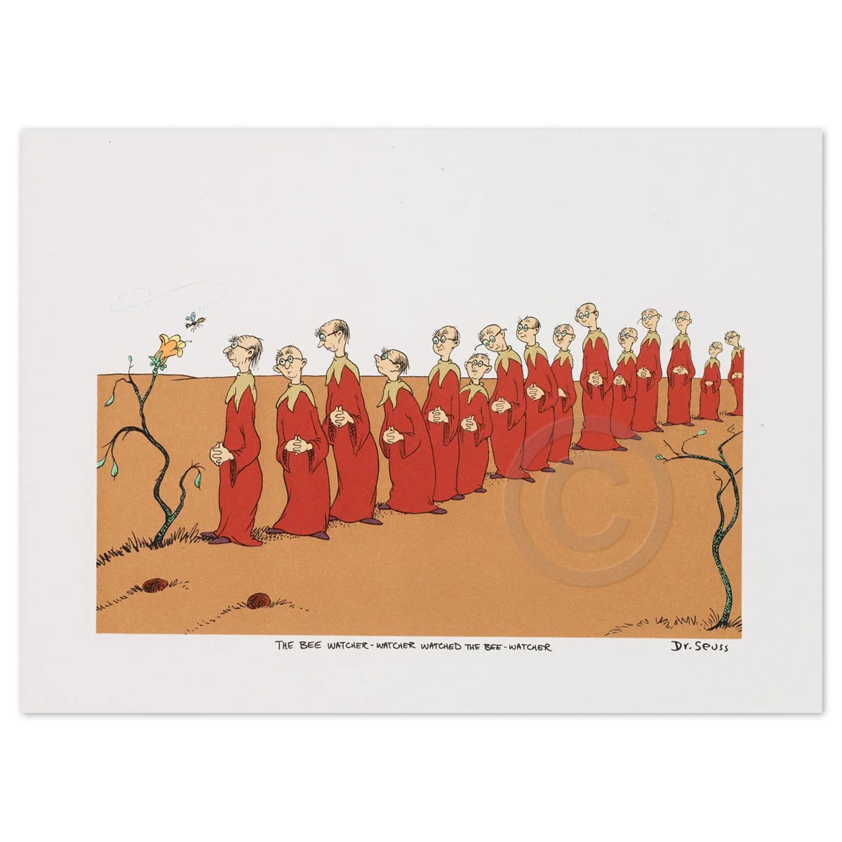 The Bee Watcher — The Art of Dr. Seuss Gallery