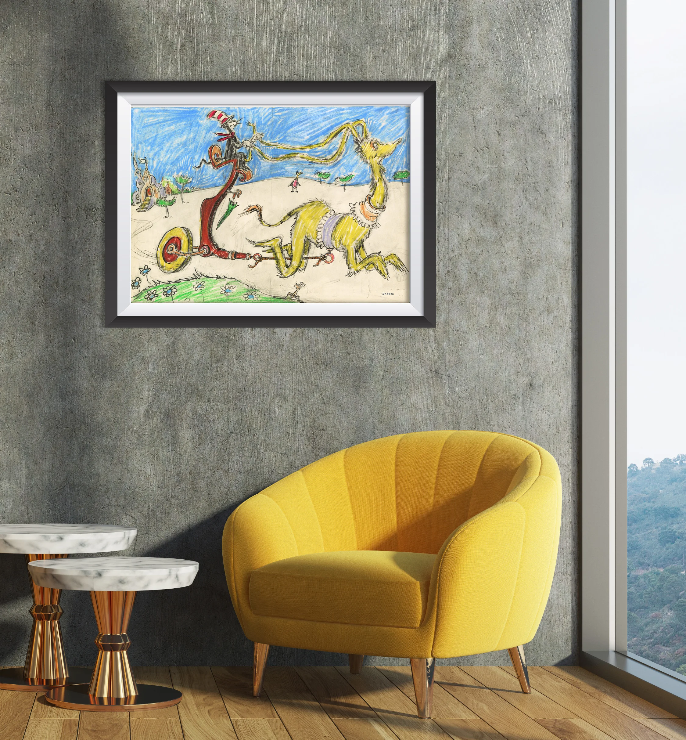 The Cat's Quizzer — The Art of Dr. Seuss Gallery